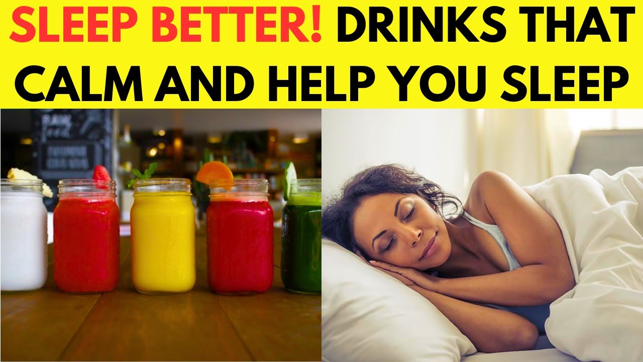 10 POWERFUL DRINKS FOR A DEEP SLEEP | Nite Sleep