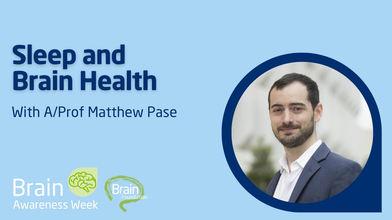 Sleep and Brain Health – A/Prof Matthew Pase | Nite Sleep